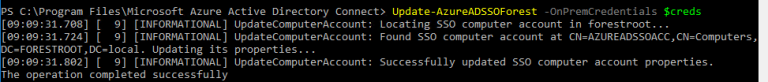Azure Ad Pass Through Authentication Sso Reset Password